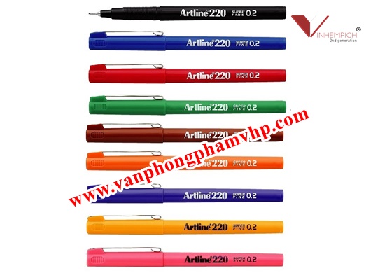 Bút Lông Kim Artline EK 220 SUPER FINE - VĂN PHÒNG PHẨM VINHEMPICH