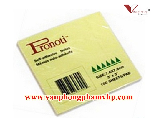 GIẤY NOTE PRONOTI 3x3 - VĂN PHÒNG PHẨM VINHEMPICH