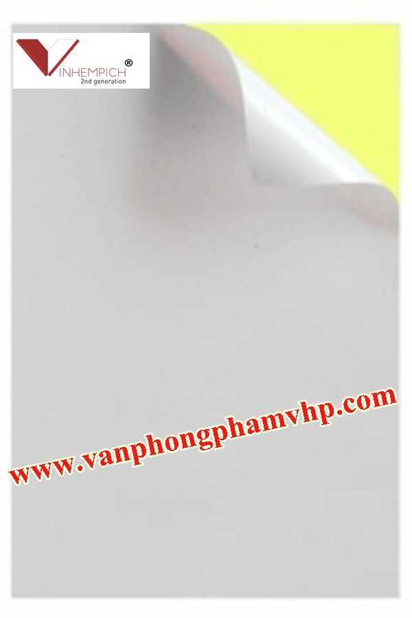 GIẤY DECAL A4 ĐẾ VÀNG - VĂN PHÒNG PHẨM VINHEMPICH