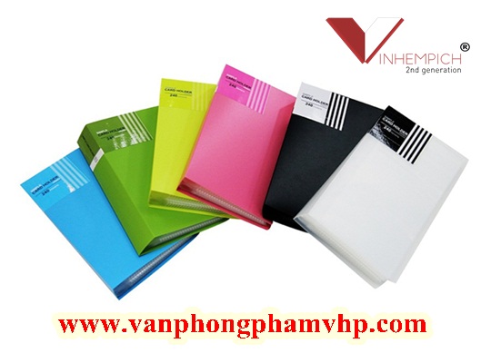 SỔ ĐỰNG DANH THIẾP Card Holder Handy Plus A5-240P - VĂN PHÒNG PHẨM VINHEMPICH